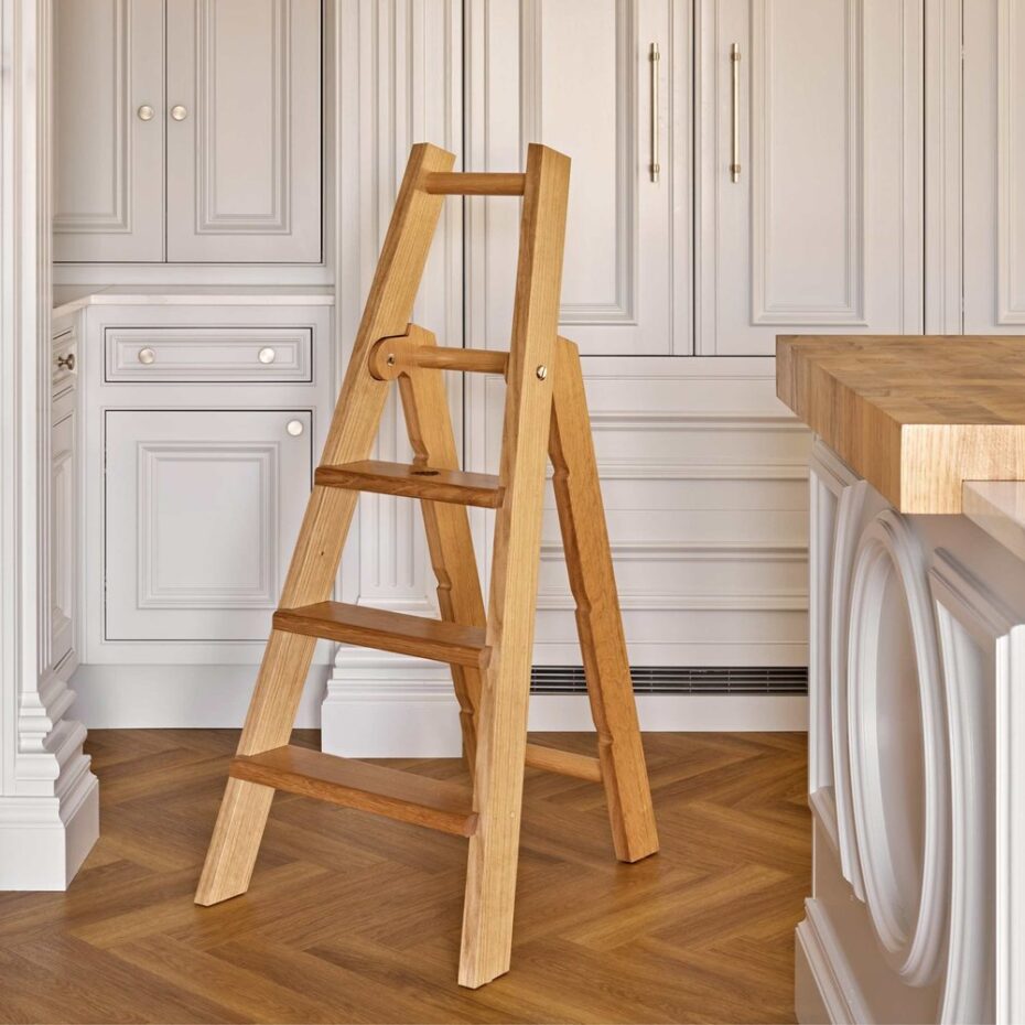 Luxury Step Ladder | Bespoke Home Accessory — Clive Christian Interiors